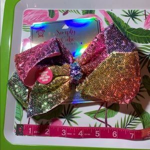 Simply Southern | Accessories | 2 Simply Southern Sequin Girl Bows Hair ...